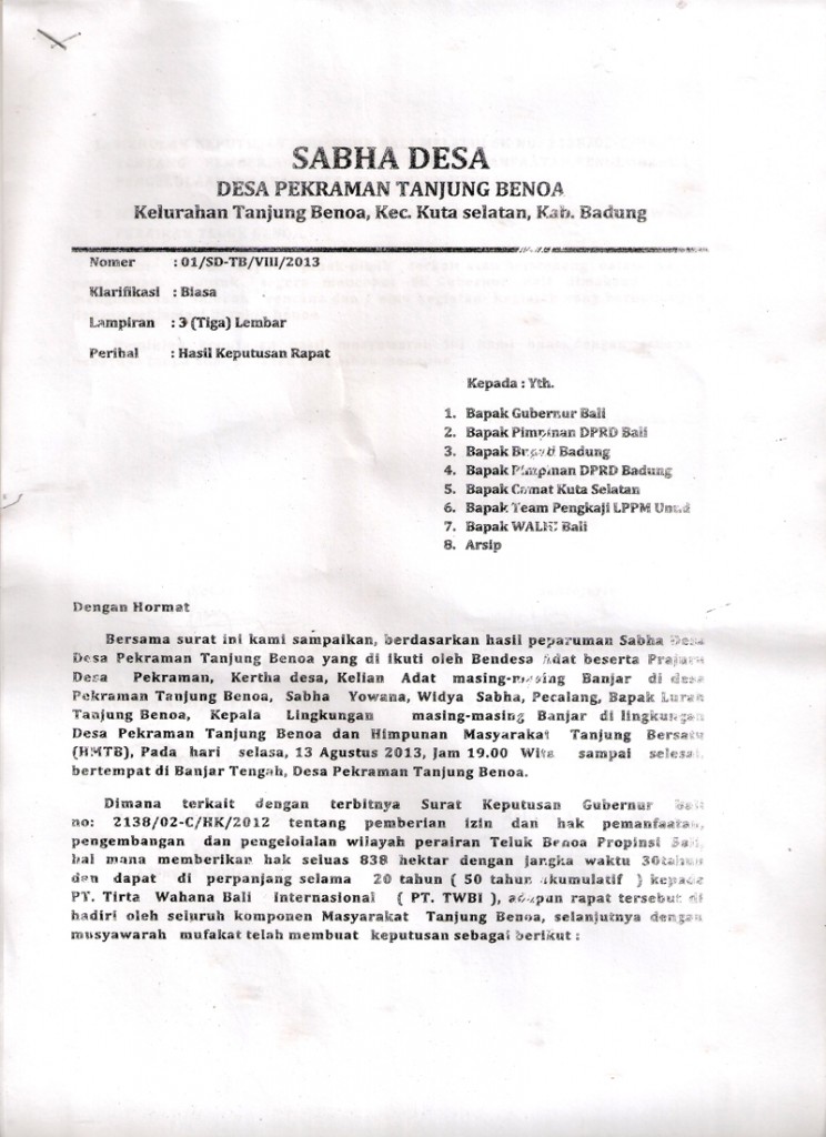 Detail Contoh Surat Hasil Rapat Koleksi Nomer 30 Detail Contoh Surat Hasil Rapat Koleksi Nomer 30