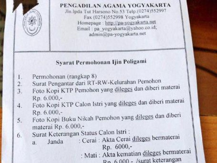 Detail Contoh Surat Izin Poligami Koleksi Nomer 7