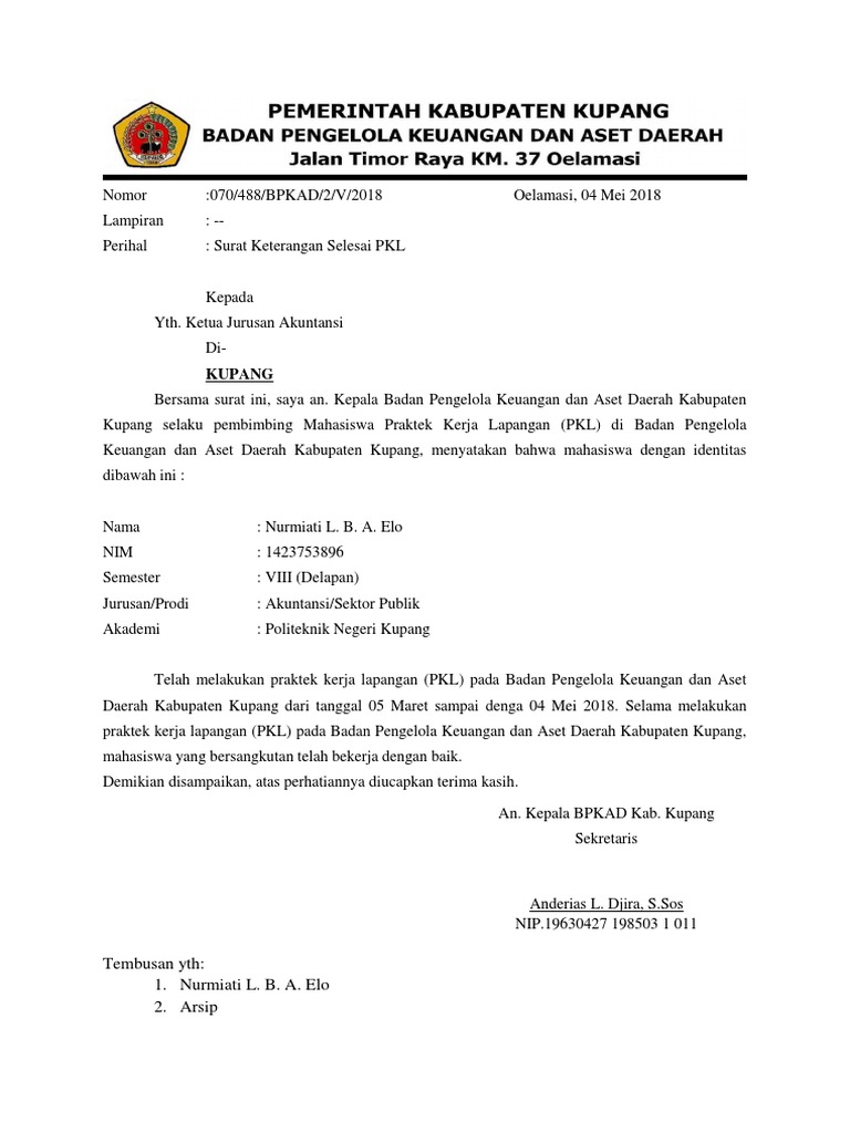 Contoh Surat Keterangan Selesai Pkl - 50+ Koleksi Gambar Contoh Surat Keterangan Selesai Pkl - 50+ Koleksi Gambar