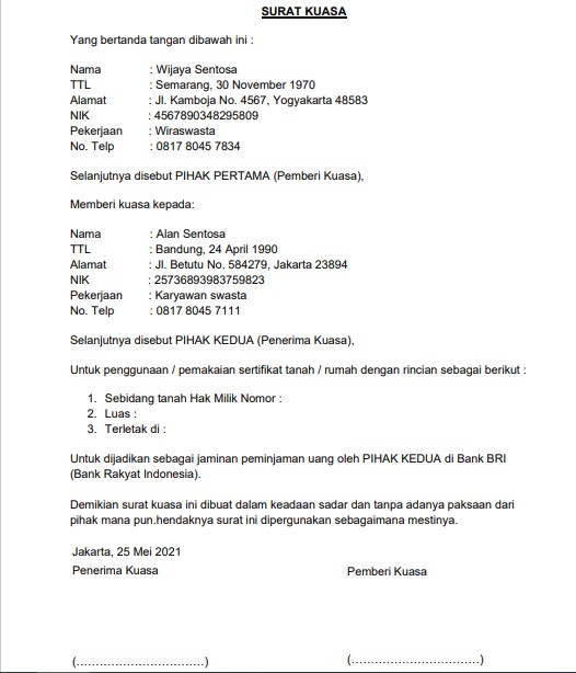 Detail Contoh Surat Kuasa Peminjaman Sertifikat Tanah Koleksi Nomer 40 Detail Contoh Surat Kuasa Peminjaman Sertifikat Tanah Koleksi Nomer 40