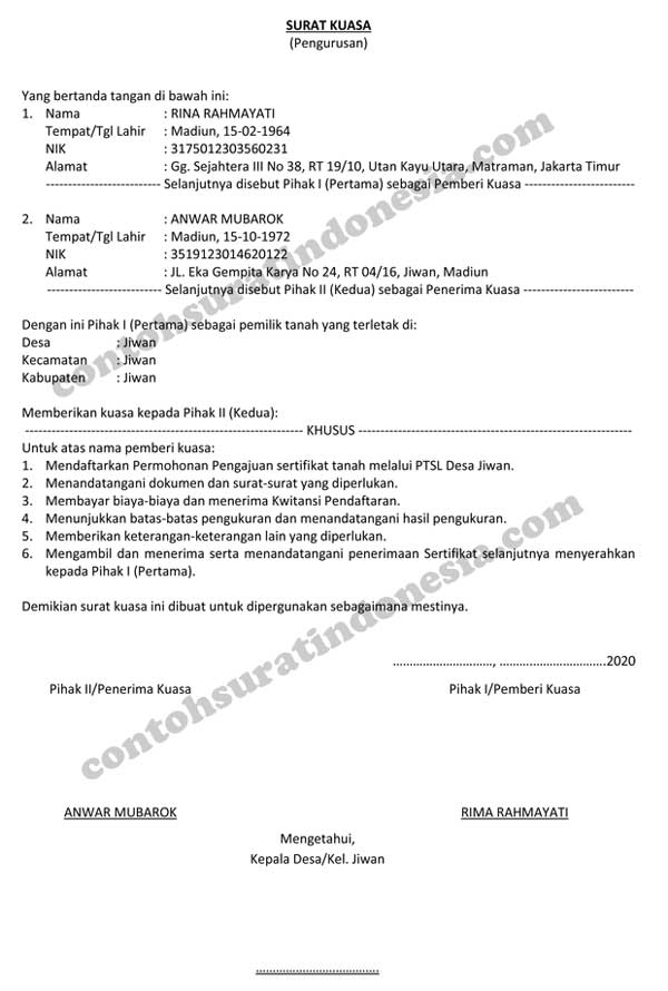 Halaman Unduh untuk file Contoh Surat Kuasa Pengurusan Sertifikat Tanah ... Halaman Unduh untuk file Contoh Surat Kuasa Pengurusan Sertifikat Tanah ...