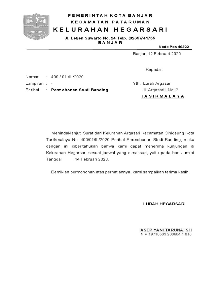 Detail Contoh Surat Kunjungan Kerja Dinas Koleksi Nomer 16 Detail Contoh Surat Kunjungan Kerja Dinas Koleksi Nomer 16