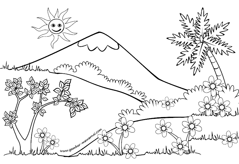 Detail Gambar Mewarnai Pemandangan Hutan Koleksi Nomer 31 Detail Gambar Mewarnai Pemandangan Hutan Koleksi Nomer 31