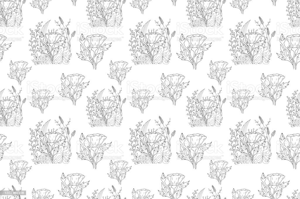 Detail Gambar Mewarnai Rumput Dan Bunga Koleksi Nomer 31