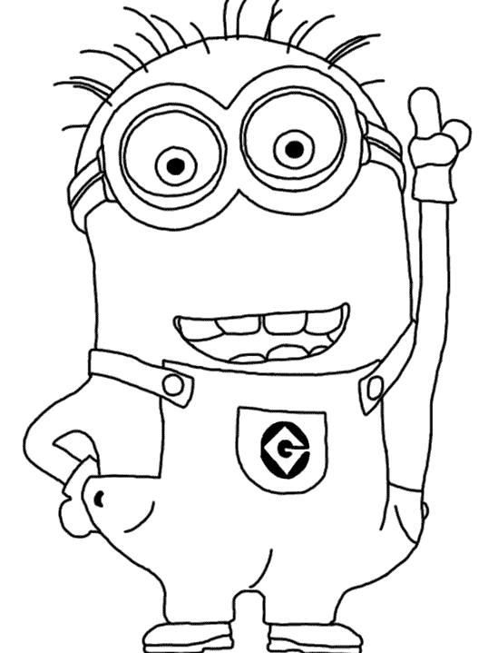 Detail Gambar Minion Hitam Putih Koleksi Nomer 13 Detail Gambar Minion Hitam Putih Koleksi Nomer 13