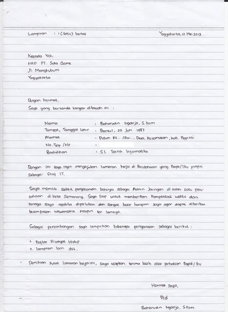 Contoh Surat Lamaran Kerja Singkat Padat Jelas - 57+ Koleksi Gambar Contoh Surat Lamaran Kerja Singkat Padat Jelas - 57+ Koleksi Gambar