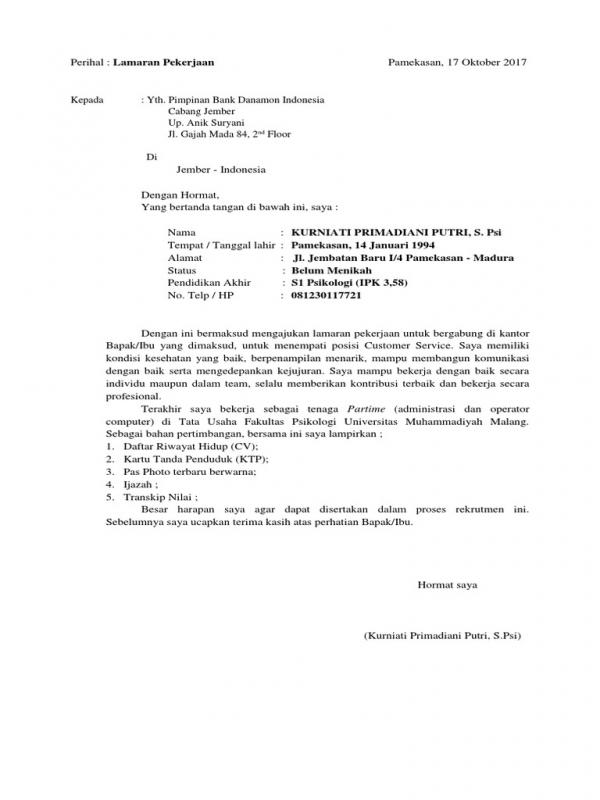 Contoh Surat Lamaran Kerja Singkat Padat Jelas - 57+ Koleksi Gambar Contoh Surat Lamaran Kerja Singkat Padat Jelas - 57+ Koleksi Gambar