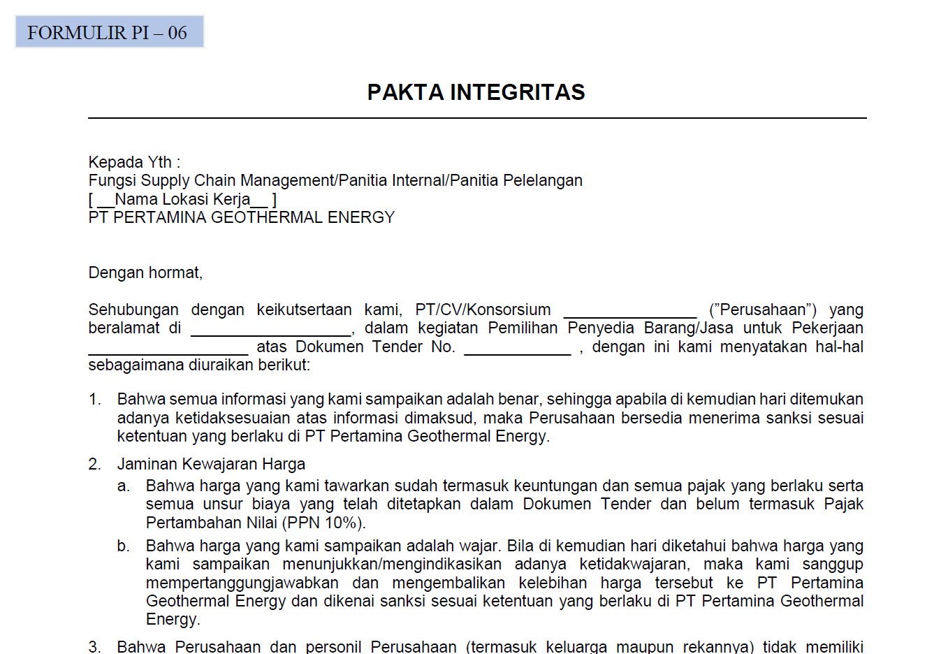 Detail Contoh Surat Pakta Integritas Perusahaan Koleksi Nomer 42 Detail Contoh Surat Pakta Integritas Perusahaan Koleksi Nomer 42