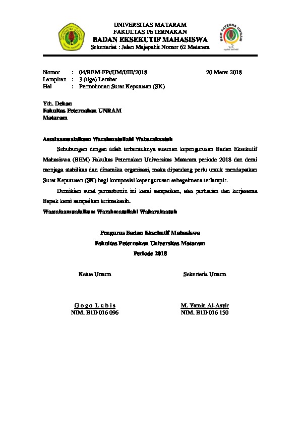 Detail Contoh Surat Pengajuan Sk Organisasi Koleksi Nomer 16 Detail Contoh Surat Pengajuan Sk Organisasi Koleksi Nomer 16