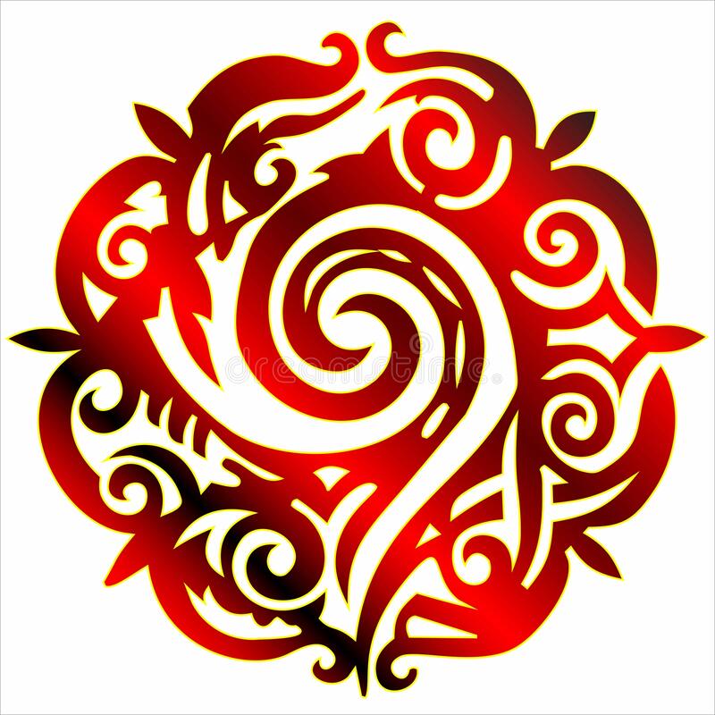 Gambar Motif Dayak Bunga Terong Gambar Motif Dayak Bunga Terong