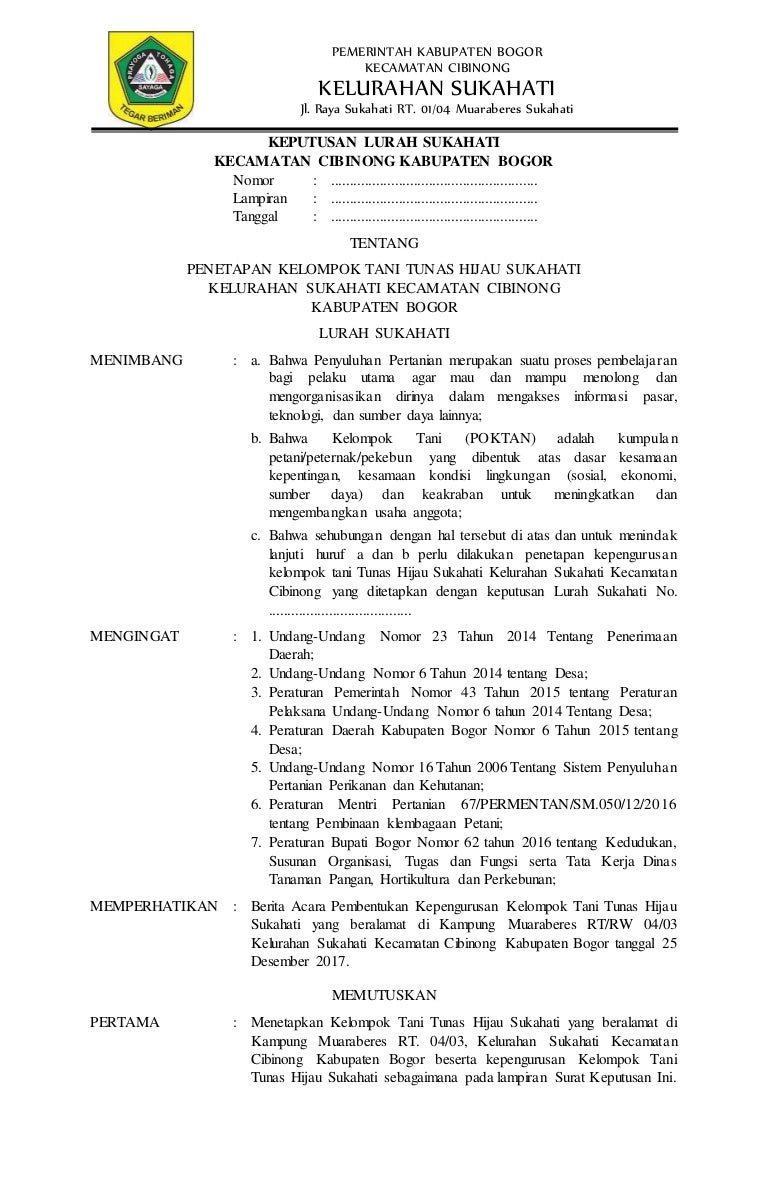 Contoh Surat Pengukuhan Kelompok Tani - 41+ Koleksi Gambar Contoh Surat Pengukuhan Kelompok Tani - 41+ Koleksi Gambar