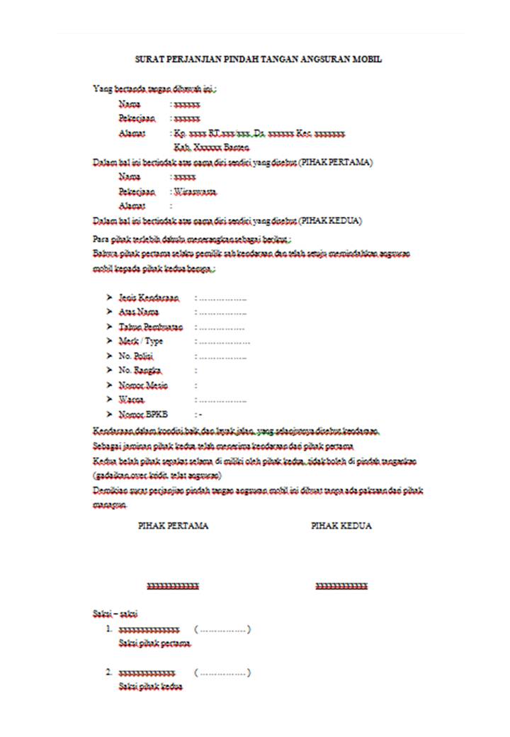 Detail Contoh Surat Perjanjian Oper Kredit Mobil Koleksi Nomer 21 Detail Contoh Surat Perjanjian Oper Kredit Mobil Koleksi Nomer 21