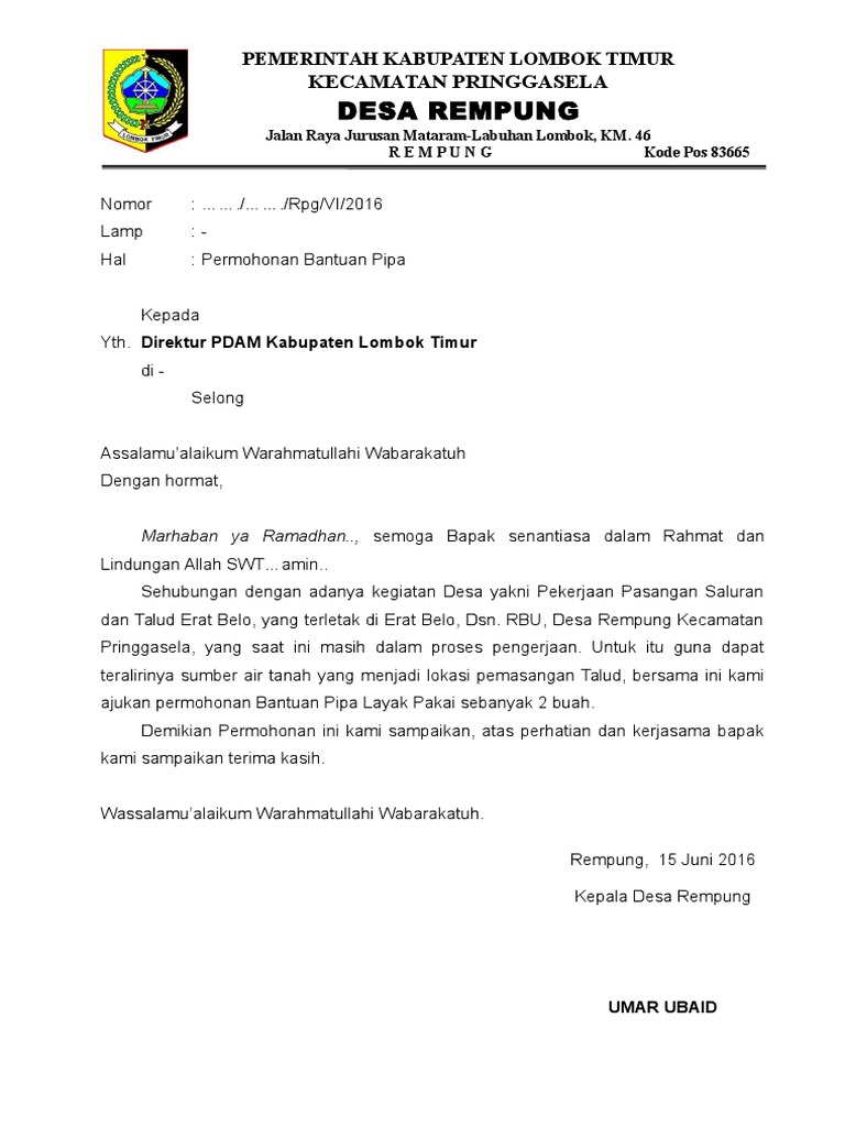 Detail Contoh Surat Permohonan Perbaikan Saluran Air Koleksi Nomer 18 Detail Contoh Surat Permohonan Perbaikan Saluran Air Koleksi Nomer 18