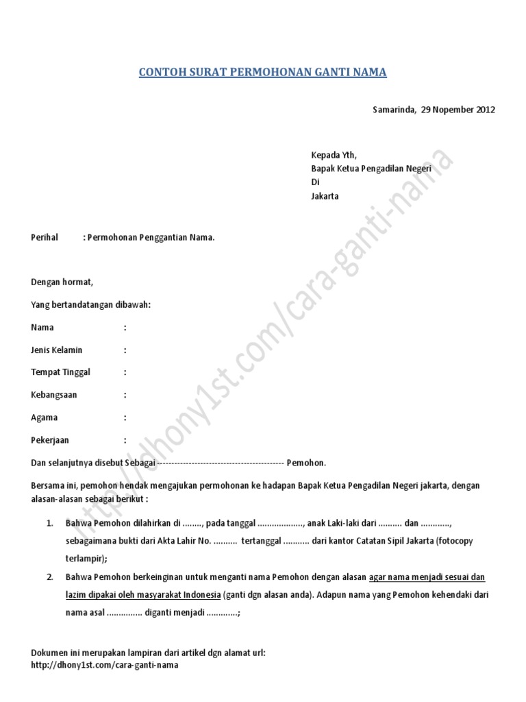 Detail Contoh Surat Permohonan Perwalian Anak Ke Pengadilan Negeri ... Detail Contoh Surat Permohonan Perwalian Anak Ke Pengadilan Negeri ...