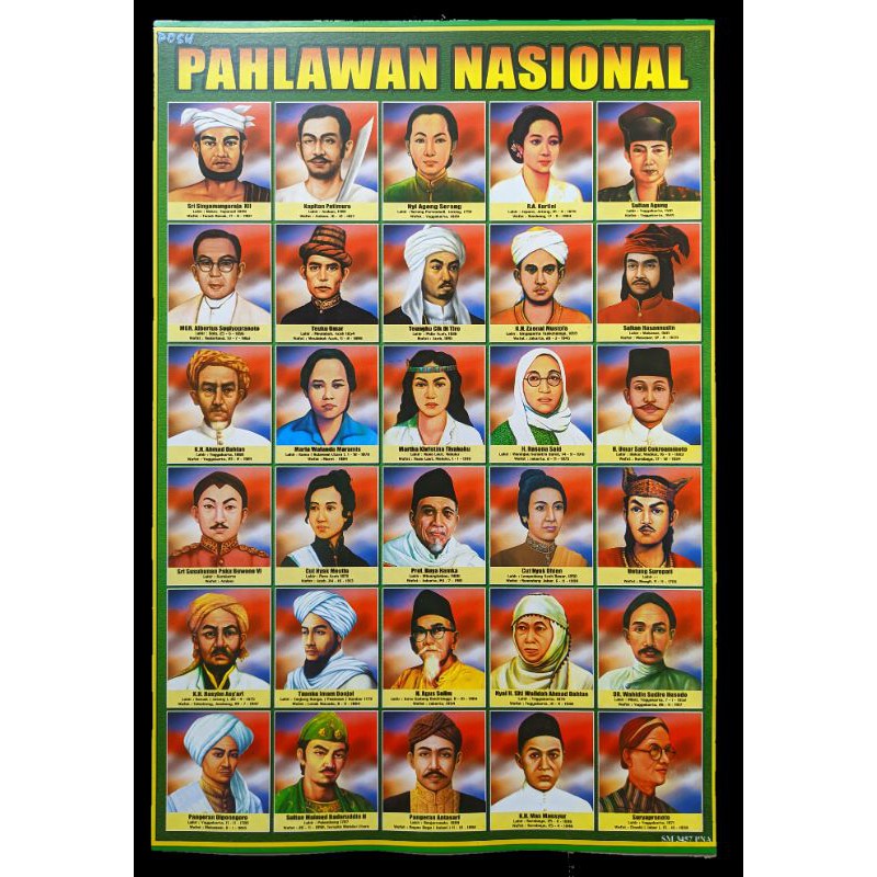 Detail Gambar Pahlawan Nasional Indonesia Lengkap Koleksi Nomer 33