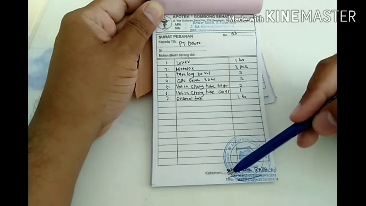 Detail Contoh Surat Pesanan Prekursor Koleksi Nomer 34 Detail Contoh Surat Pesanan Prekursor Koleksi Nomer 34