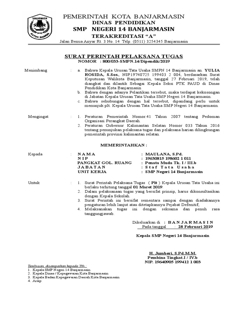 Contoh Sk Plt Kepala Sekolah Contoh Resource – Eroppa Contoh Sk Plt Kepala Sekolah Contoh Resource – Eroppa