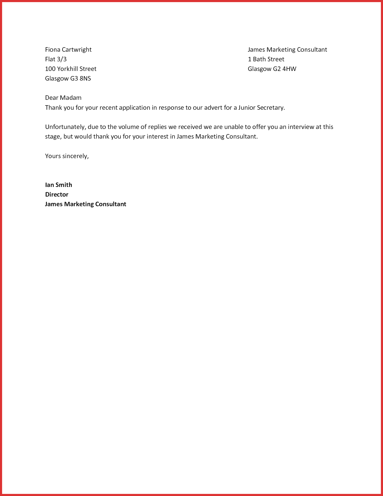Detail Contoh Surat Rejection Letter Koleksi Nomer 34 Detail Contoh Surat Rejection Letter Koleksi Nomer 34