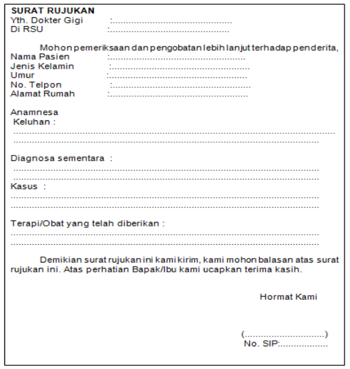 Detail Contoh Surat Rujukan Dokter Gigi Koleksi Nomer 27 Detail Contoh Surat Rujukan Dokter Gigi Koleksi Nomer 27