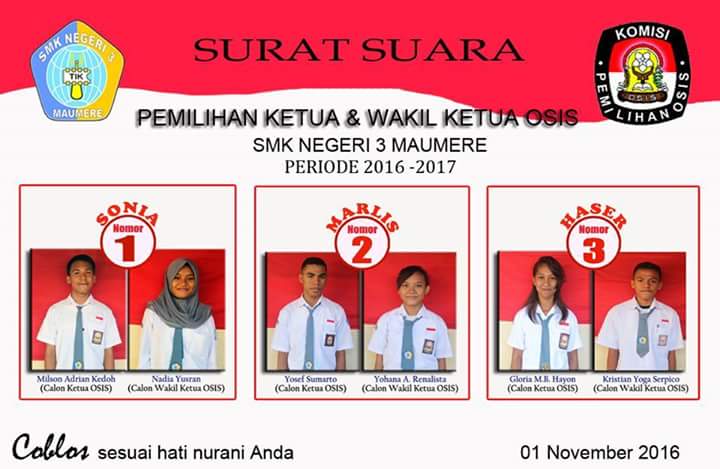 Detail Contoh Surat Suara Pemilihan Osis Koleksi Nomer 15 Detail Contoh Surat Suara Pemilihan Osis Koleksi Nomer 15