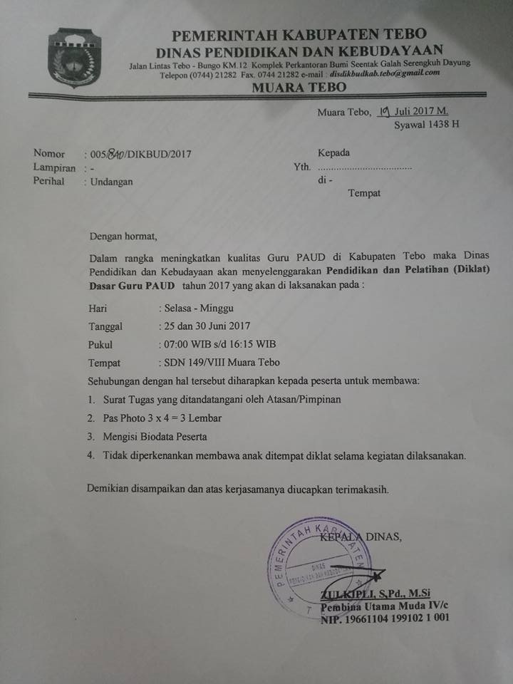 Detail Contoh Surat Undangan Kegiatan Pelatihan Koleksi Nomer 28 Detail Contoh Surat Undangan Kegiatan Pelatihan Koleksi Nomer 28