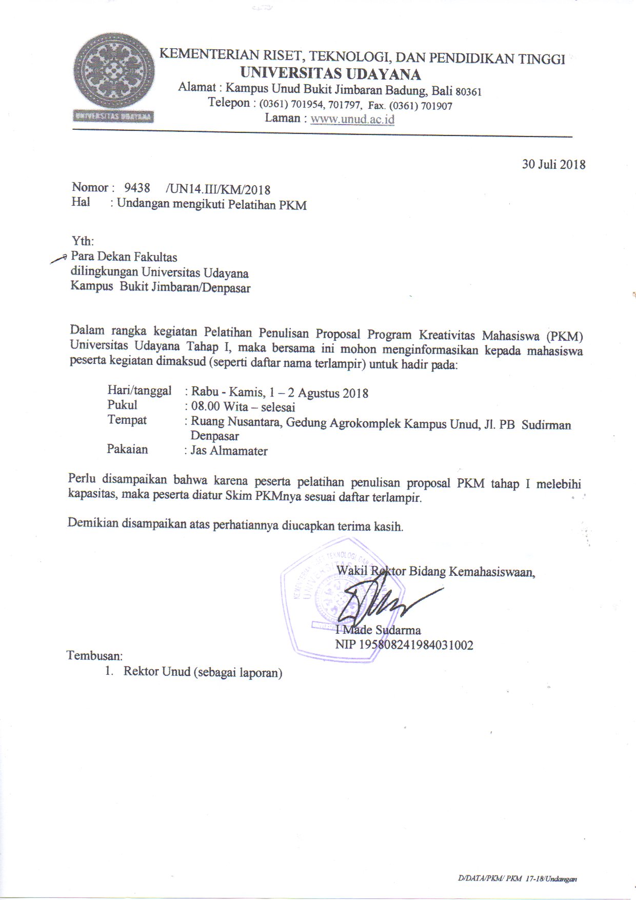 Detail Contoh Surat Undangan Kegiatan Pelatihan Koleksi Nomer 3 Detail Contoh Surat Undangan Kegiatan Pelatihan Koleksi Nomer 3