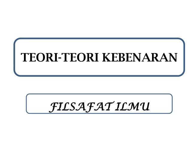 Detail Contoh Teori Korespondensi Koleksi Nomer 36