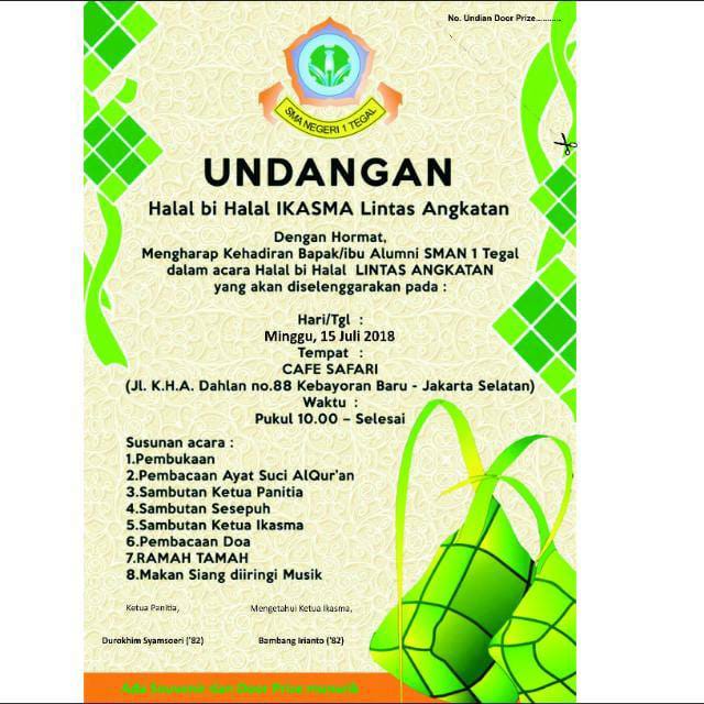 Detail Contoh Undangan Halal Bi Halal Koleksi Nomer 30 Detail Contoh Undangan Halal Bi Halal Koleksi Nomer 30