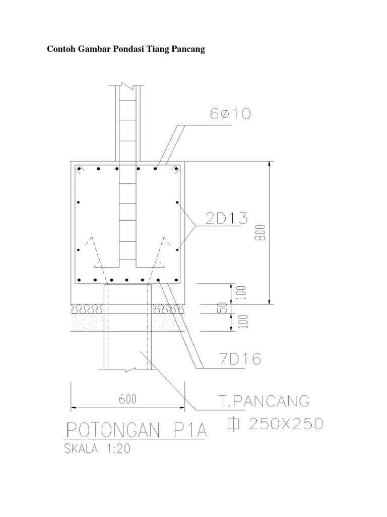 Detail Gambar Pondasi Tiang Pancang Koleksi Nomer 50 Detail Gambar Pondasi Tiang Pancang Koleksi Nomer 50