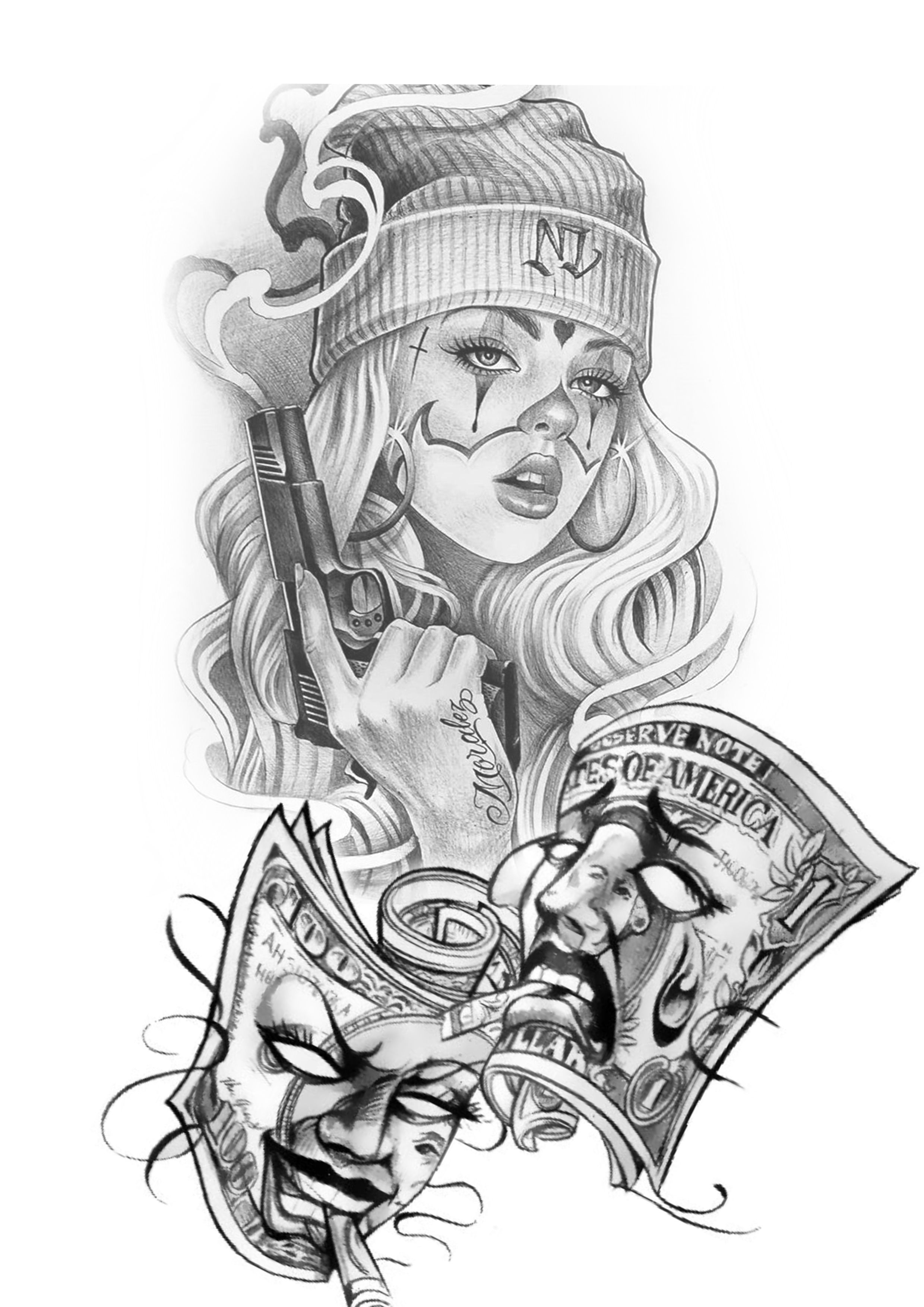 Chicano Style Tattoo Frau 26 Koleksi Gambar