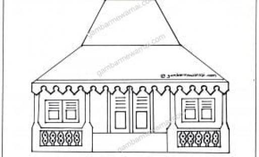 Detail Gambar Rumah Adat Indonesia Yang Mudah Digambar Koleksi Nomer 23