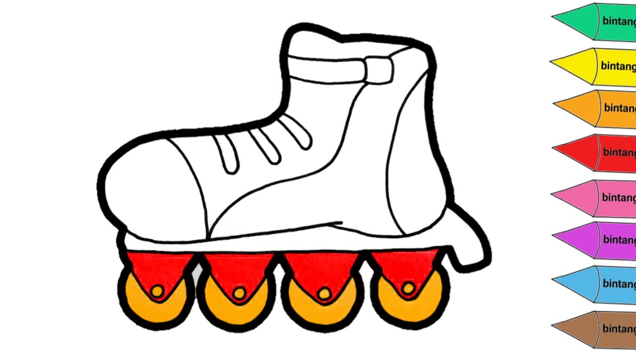 Detail Gambar Sepatu Roda Kartun Koleksi Nomer 19