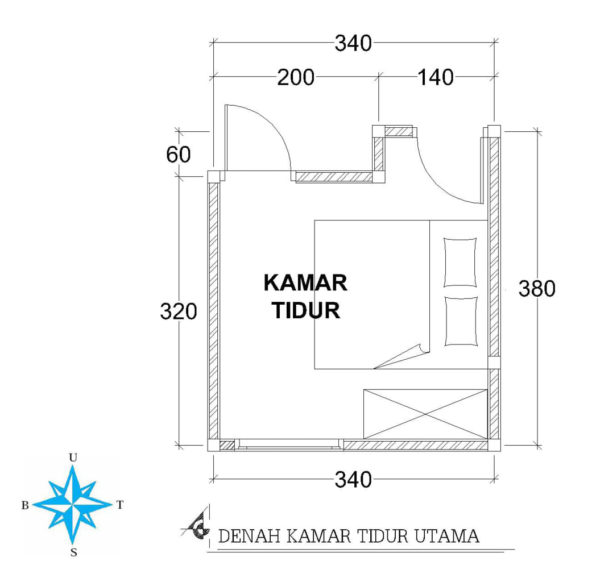 Denah Kamar Tidur - 56+ Koleksi Gambar Denah Kamar Tidur - 56+ Koleksi Gambar