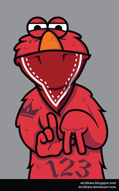 Gangster Elmo Wallpaper 46 Koleksi Gambar