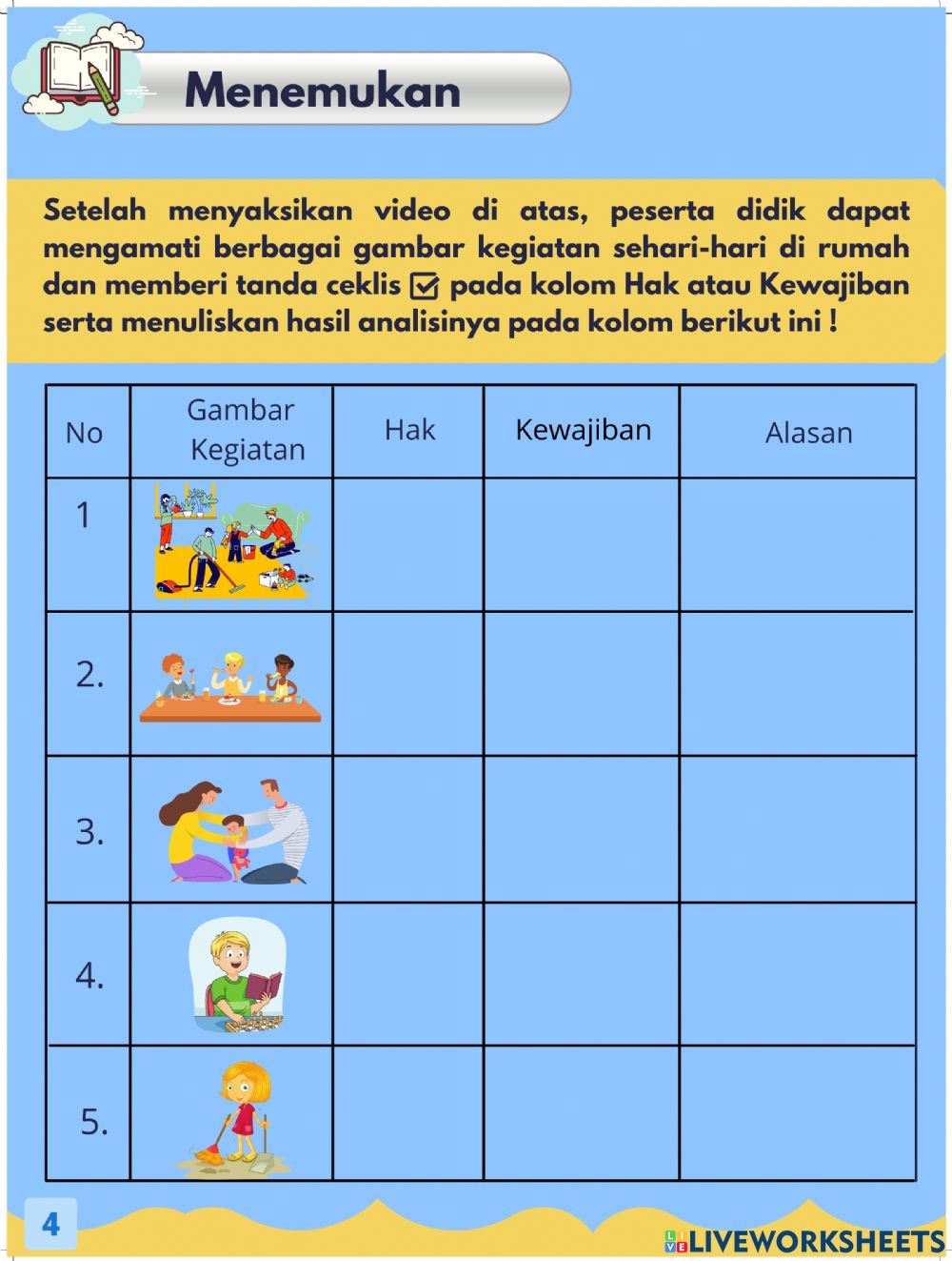 Hak Dan Kewajiban Anak Di Rumah - 57+ Koleksi Gambar Hak Dan Kewajiban Anak Di Rumah - 57+ Koleksi Gambar