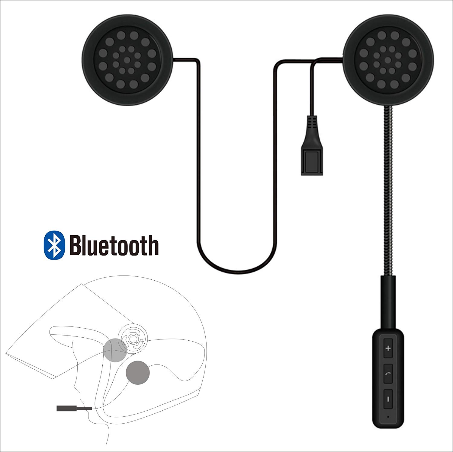 Helm Headset Bluetooth - 55+ Koleksi Gambar