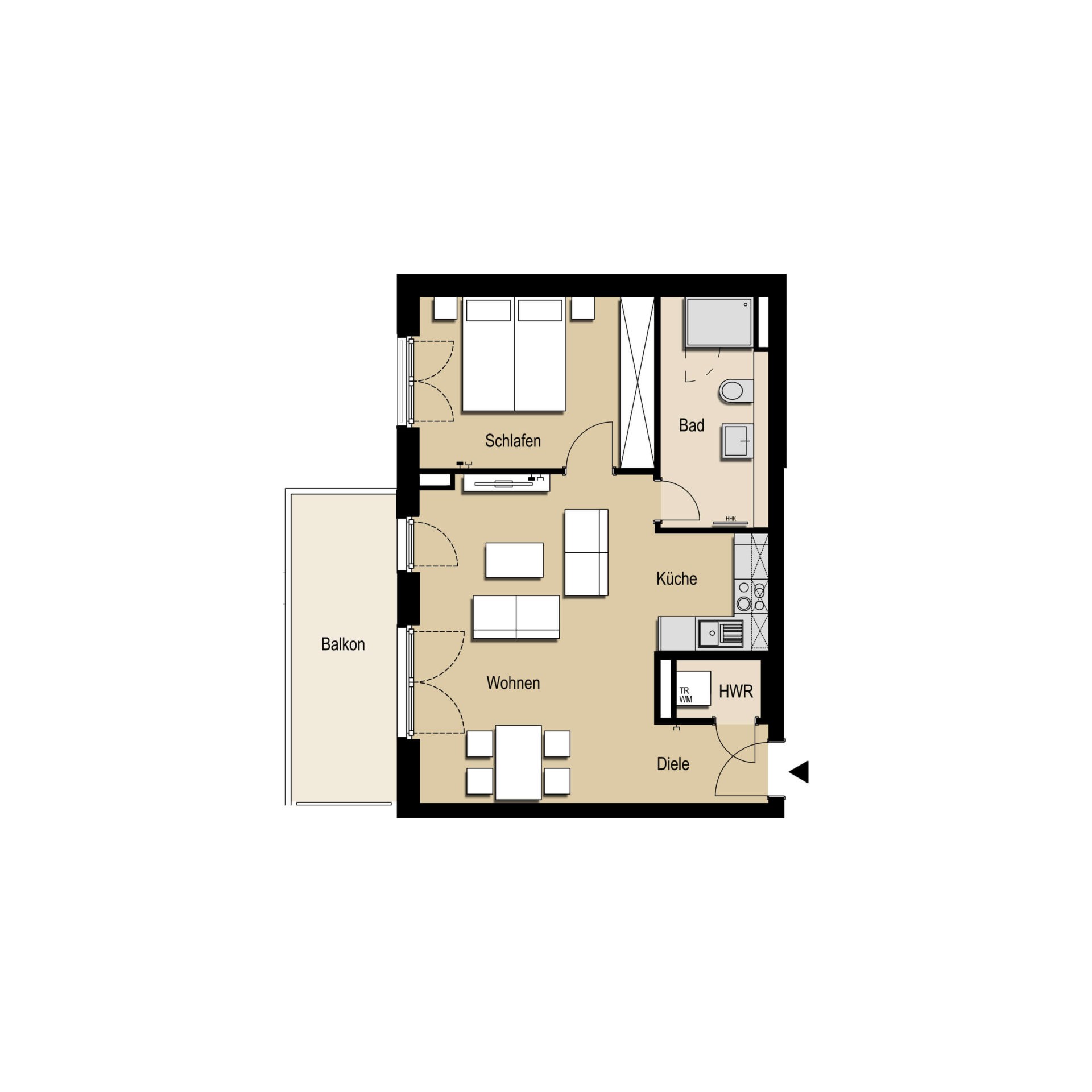 Grundriss Kleine Wohnung 25 Koleksi Gambar