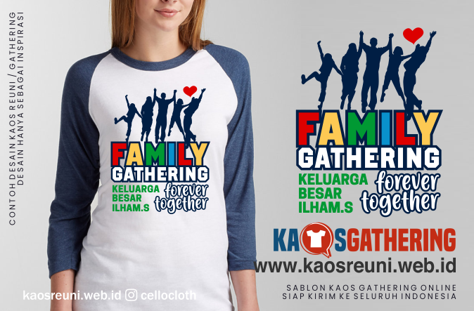 Detail Desain Kaos Family Gathering Koleksi Nomer 5 Detail Desain Kaos Family Gathering Koleksi Nomer 5