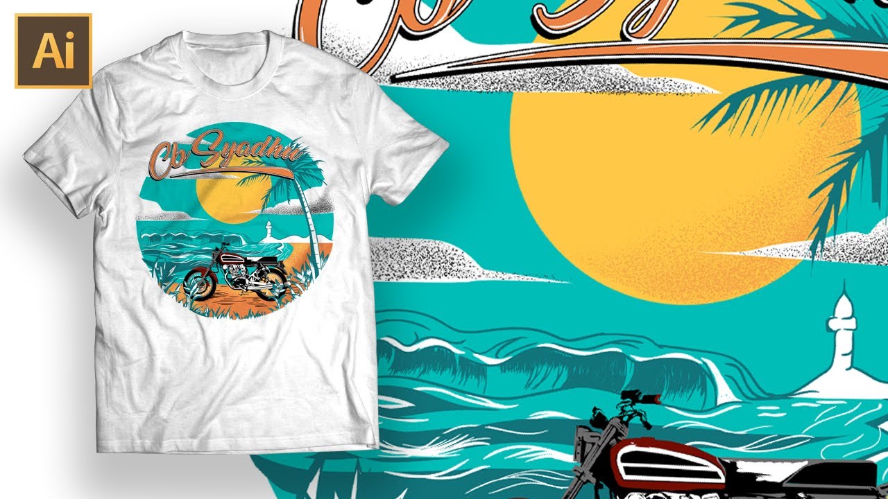 Detail Desain Kaos Motor Koleksi Nomer 21 Detail Desain Kaos Motor Koleksi Nomer 21