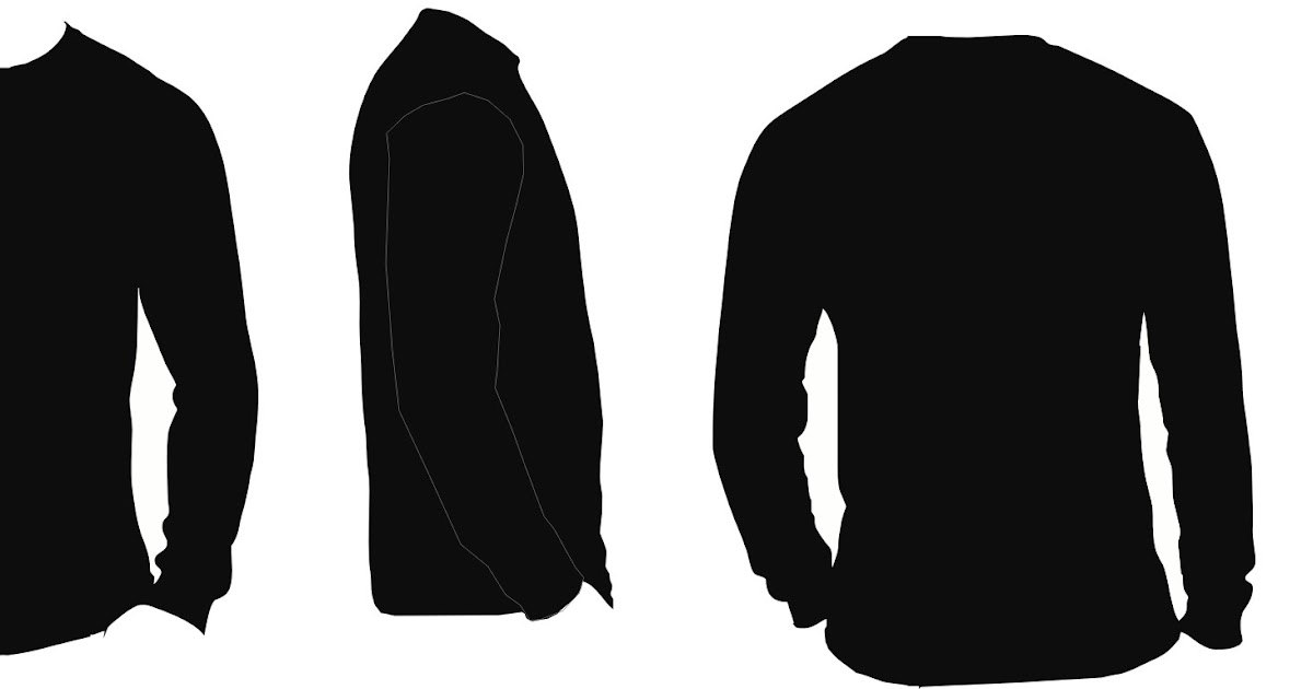 Detail Desain Kaos Polos Hitam Lengan Panjang Koleksi Nomer 1 Detail Desain Kaos Polos Hitam Lengan Panjang Koleksi Nomer 1