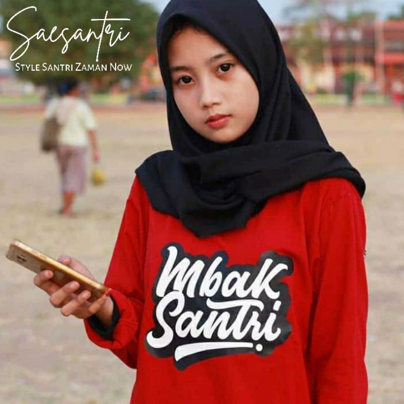 Detail Desain Kaos Santri Putri Koleksi Nomer 12
