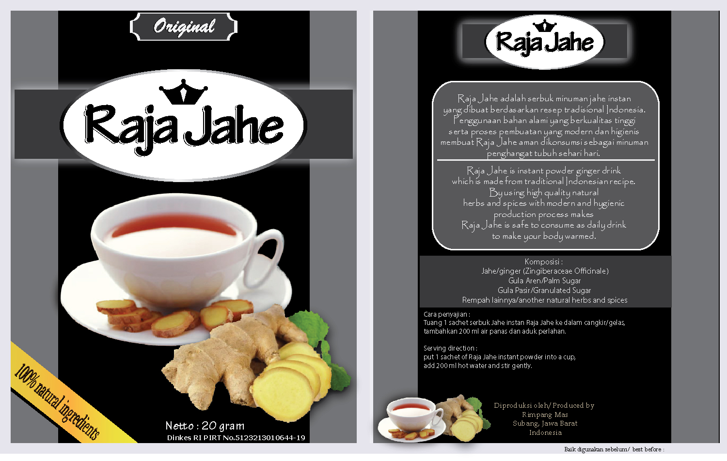 Desain Kemasan Jahe Instan - 55+ Koleksi Gambar Desain Kemasan Jahe Instan - 55+ Koleksi Gambar