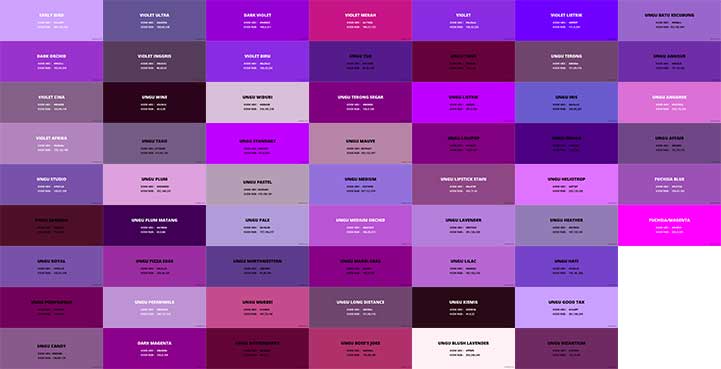 Detail Jenis Jenis Warna Ungu Koleksi Nomer 9