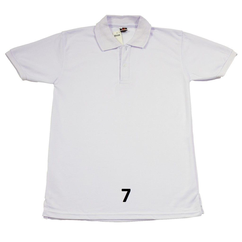 Kaos Putih Polos Berkerah Kaos Putih Polos Berkerah