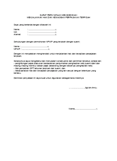 Detail Contoh Surat Perjanjian Pemisahan Penghasilan Dan Harta Koleksi ... Detail Contoh Surat Perjanjian Pemisahan Penghasilan Dan Harta Koleksi ...