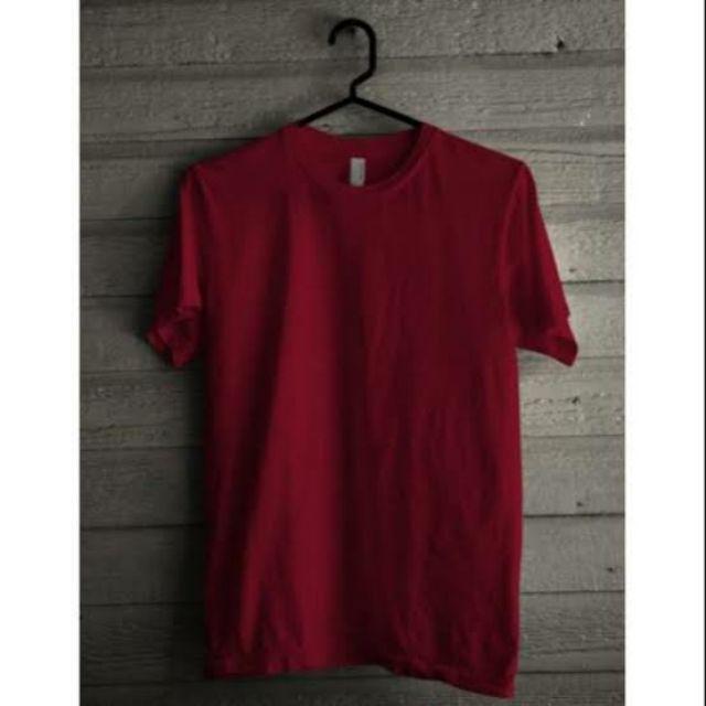 Detail Mentahan Kaos Polos Merah Maroon Koleksi Nomer 3 Detail Mentahan Kaos Polos Merah Maroon Koleksi Nomer 3