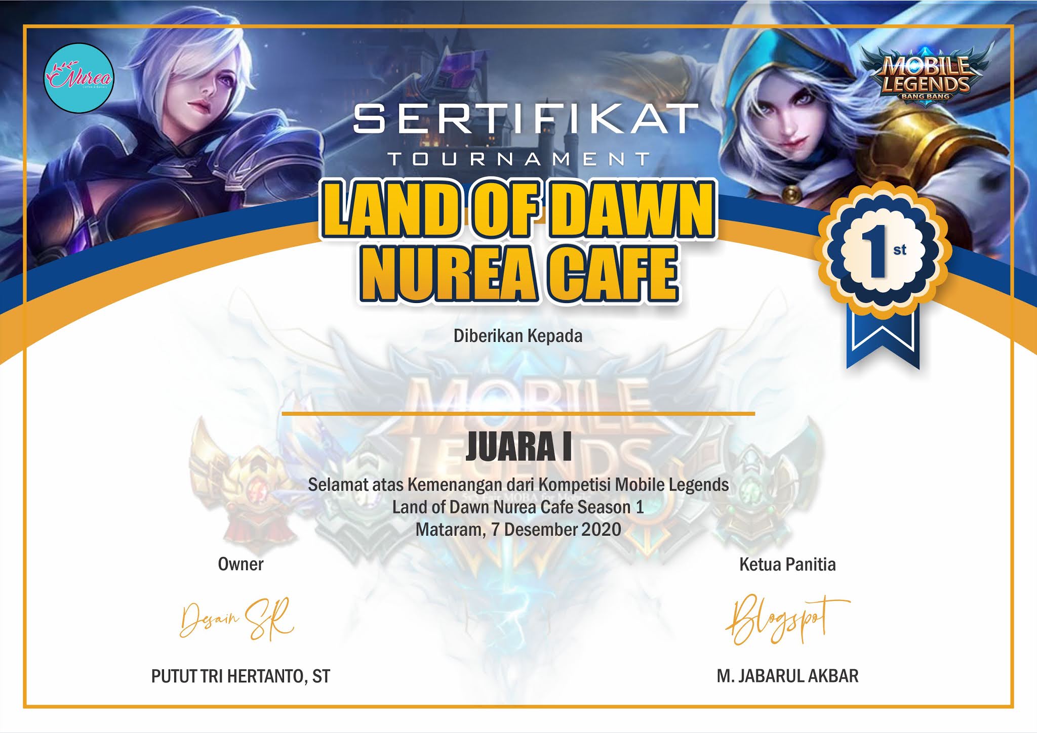 Detail Mentahan Sertifikat Mobile Legends Koleksi Nomer 13 Detail Mentahan Sertifikat Mobile Legends Koleksi Nomer 13
