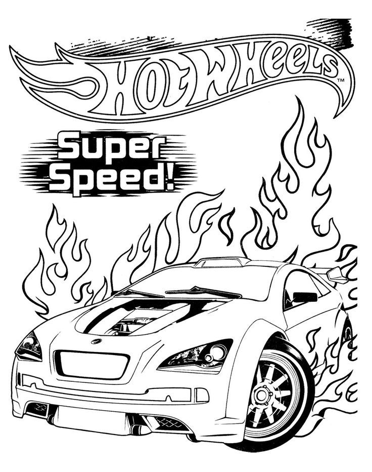 Mewarnai Gambar Hot Wheels 43 Koleksi Gambar