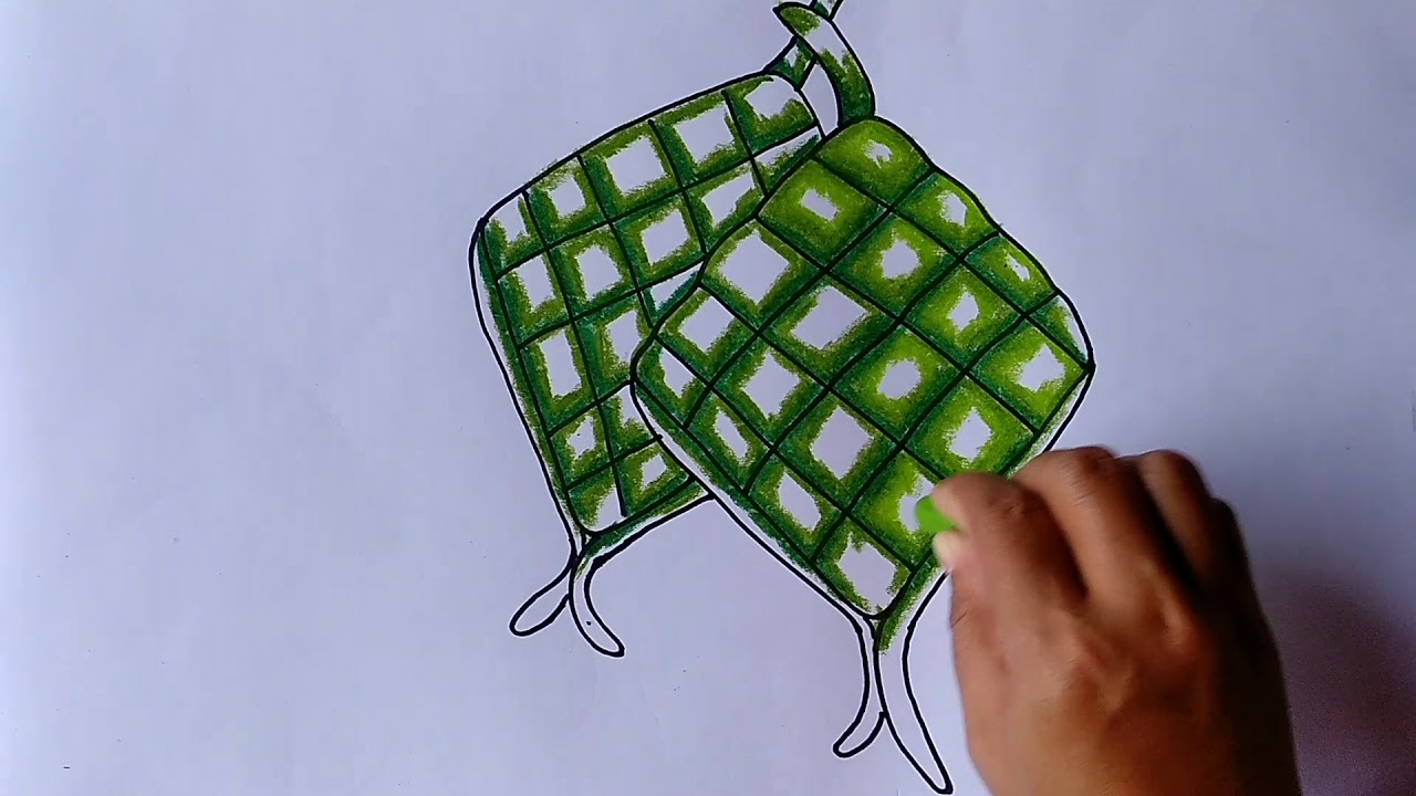 Detail Mewarnai Gambar Ketupat Koleksi Nomer 9 Detail Mewarnai Gambar Ketupat Koleksi Nomer 9