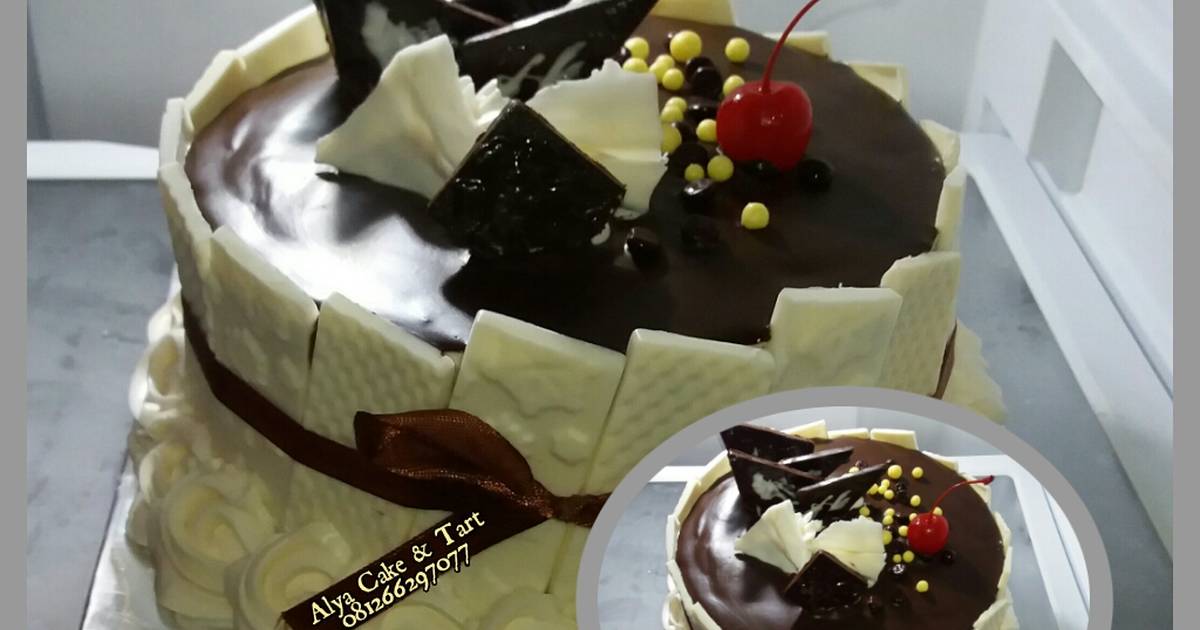 Detail Kue Ulang Tahun Coklat Putih Koleksi Nomer 18 Detail Kue Ulang Tahun Coklat Putih Koleksi Nomer 18